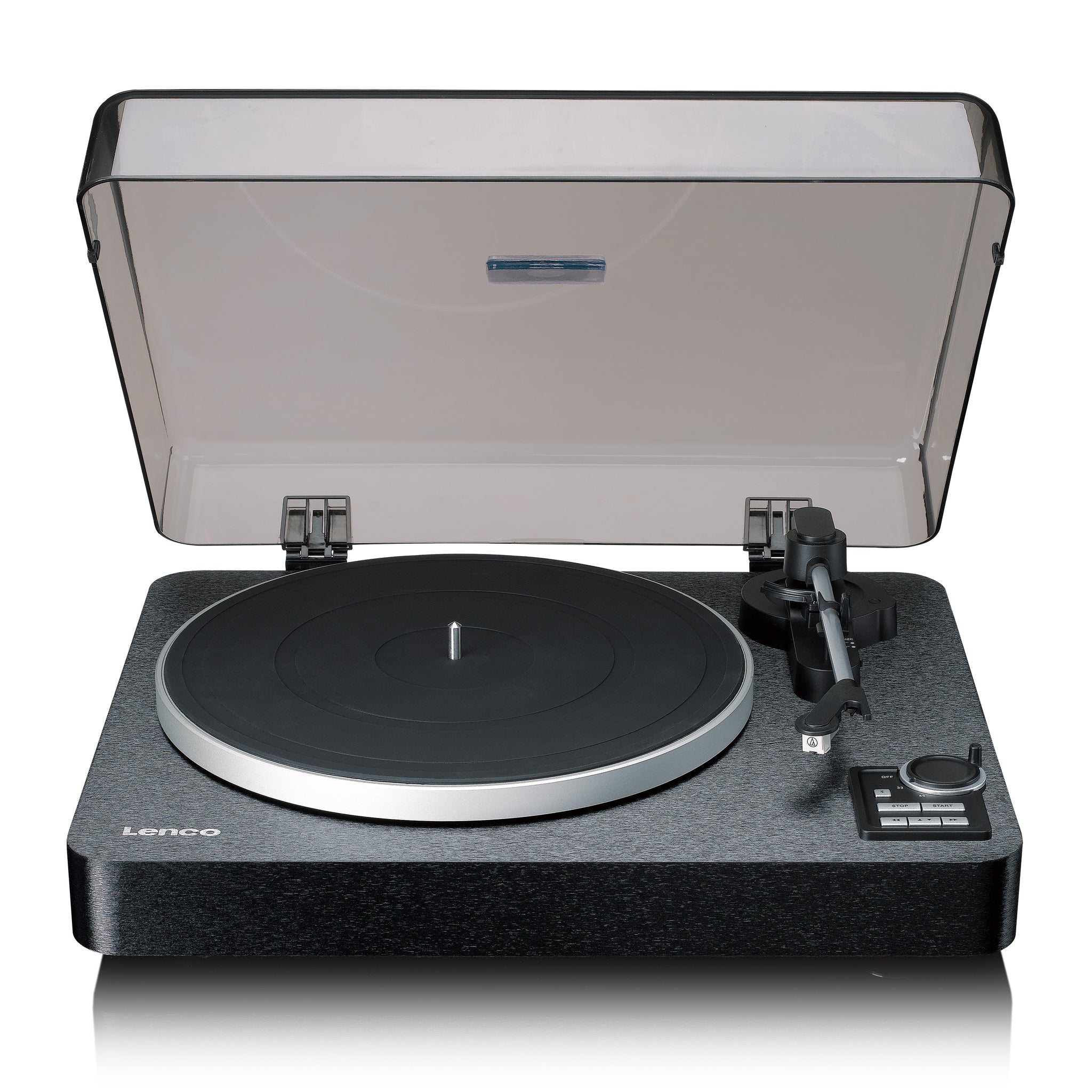 LENCO LBTA-165BK - Fully automatic record player with Bluetooth® trans