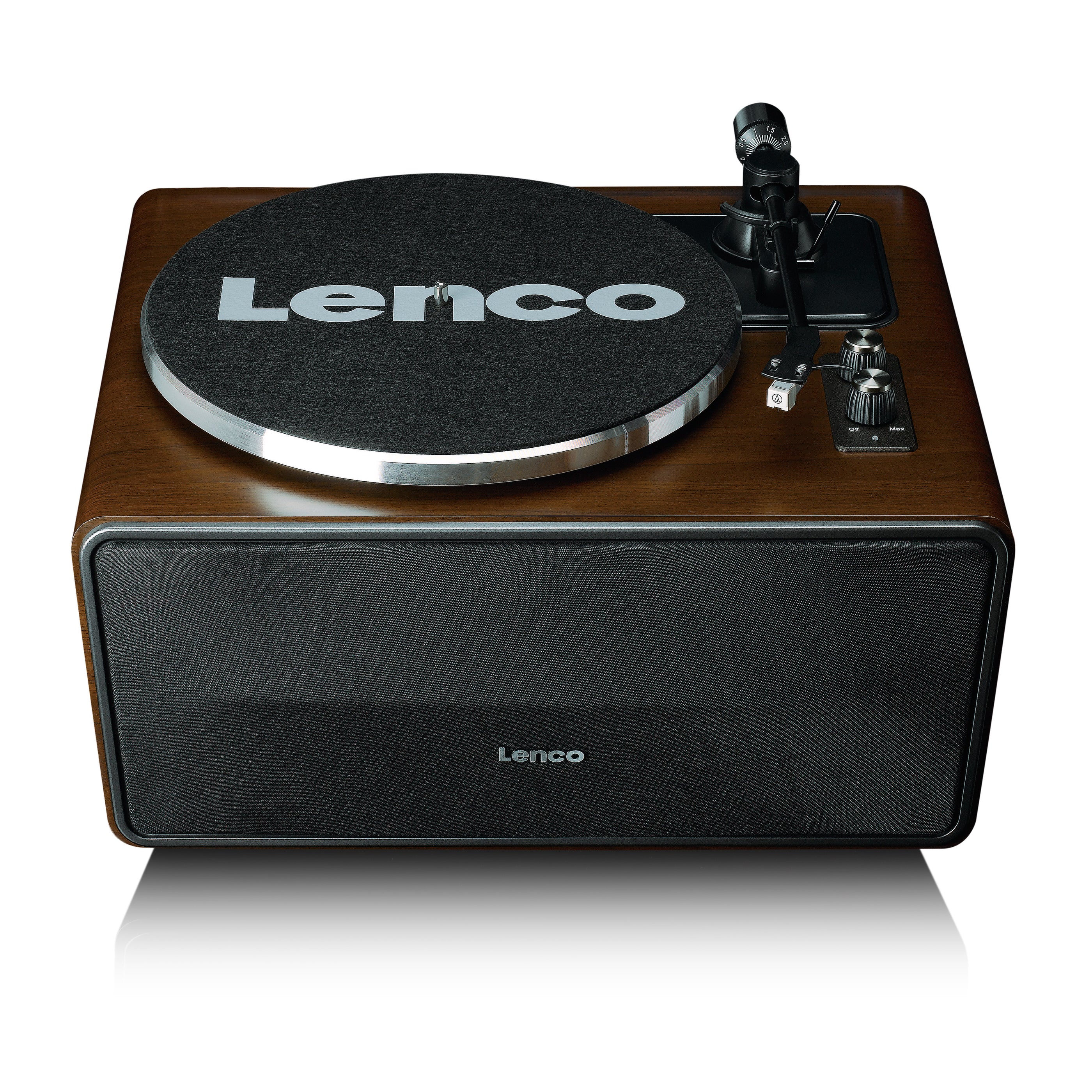 Lenco LS-470WA - Turntable with Bluetooth Connectivity, Walnut